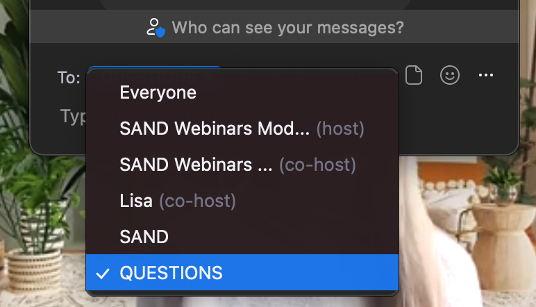 Zoom Help - Science and Nonduality (SAND)